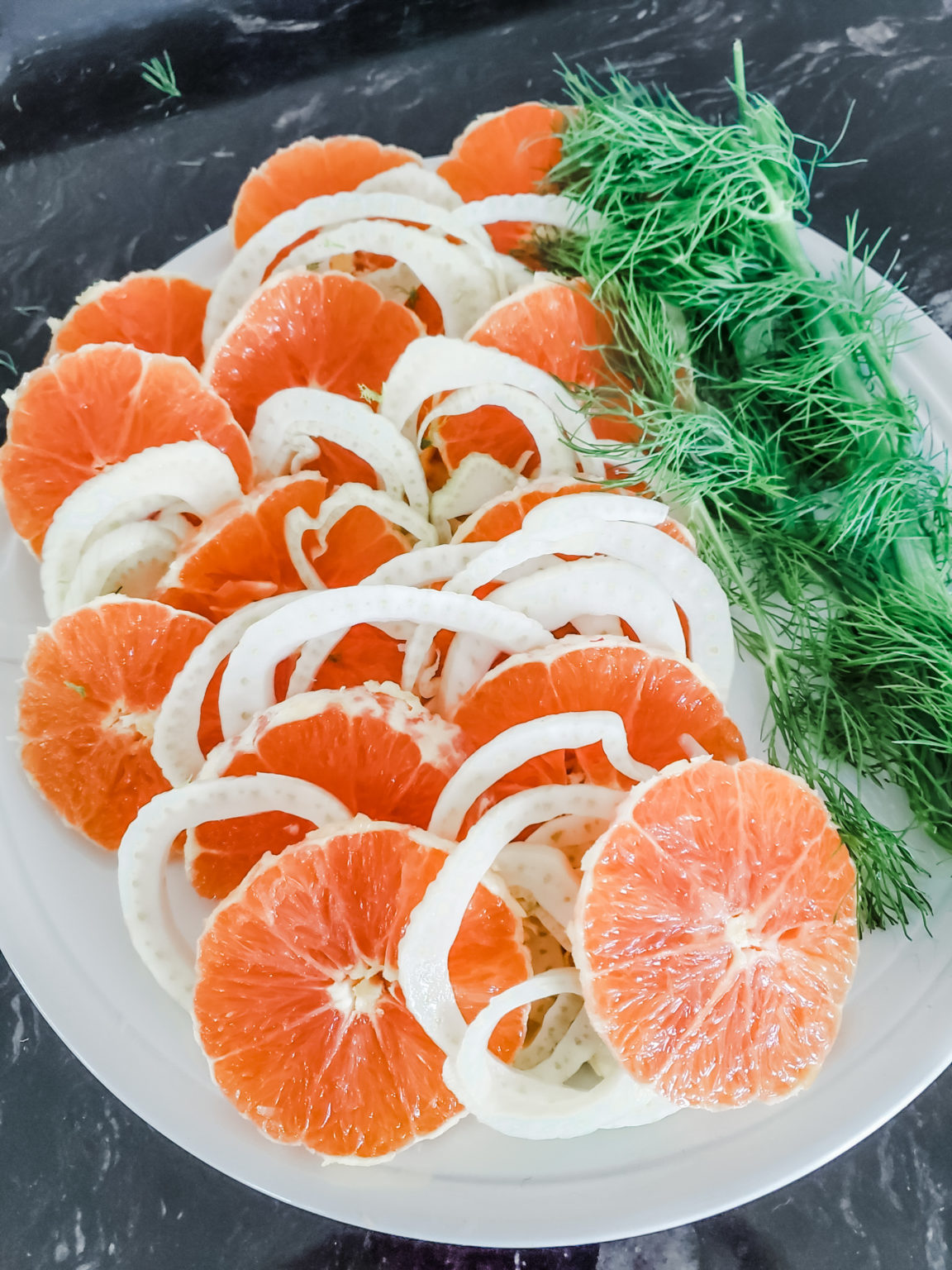 Sicilian Fennel & Orange Salad - modernsaintliving.com